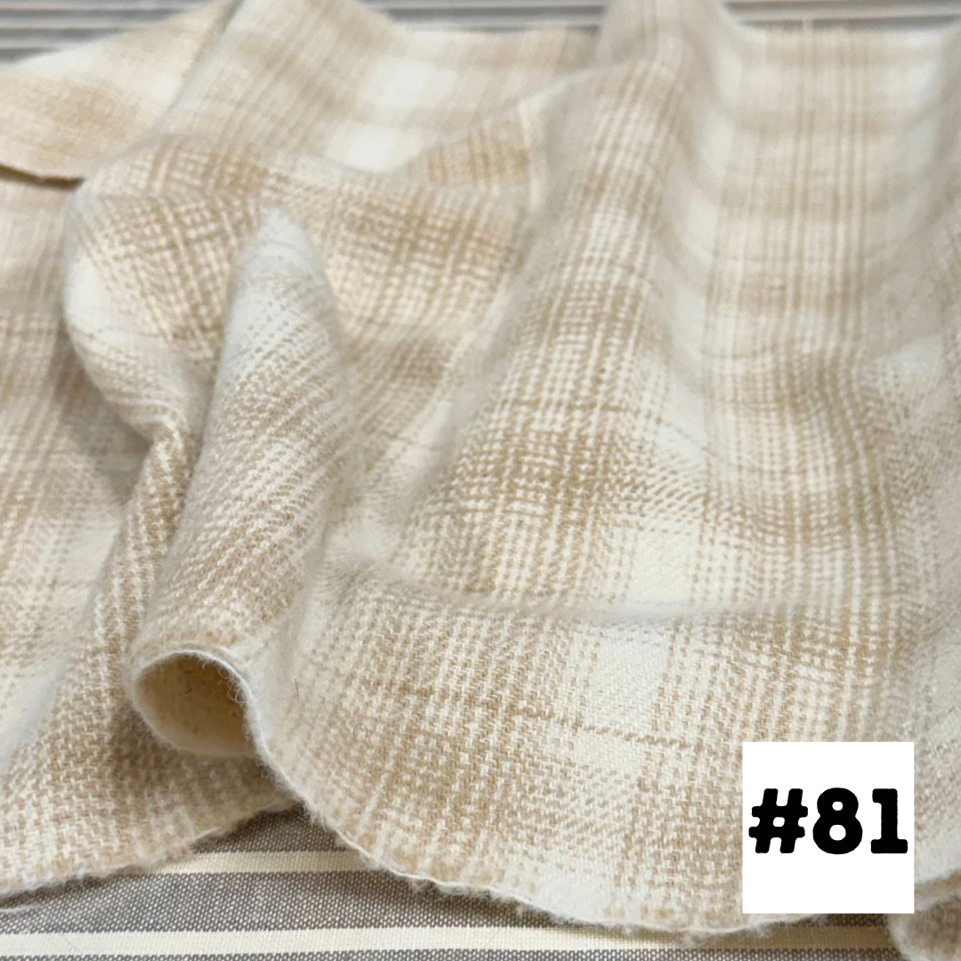 Wool Fat Quarter #81 – Buttermilk Basin