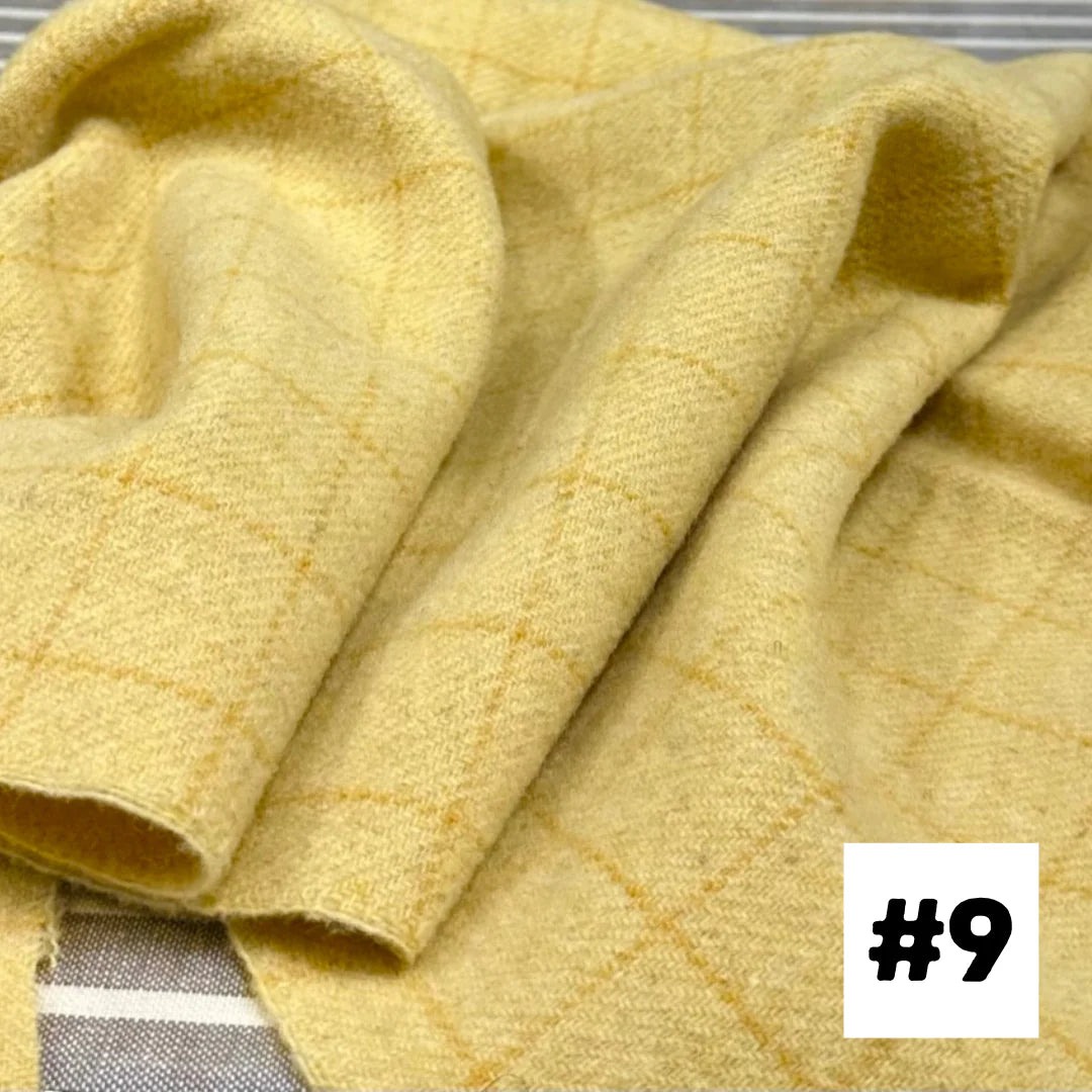 Wool Fat Quarter #9 – Buttermilk Basin
