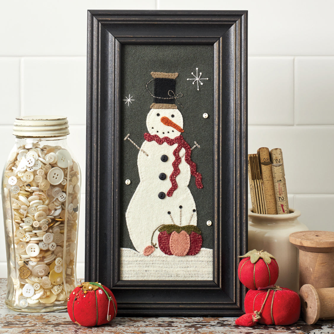 Sewing Snowman – Buttermilk Basin