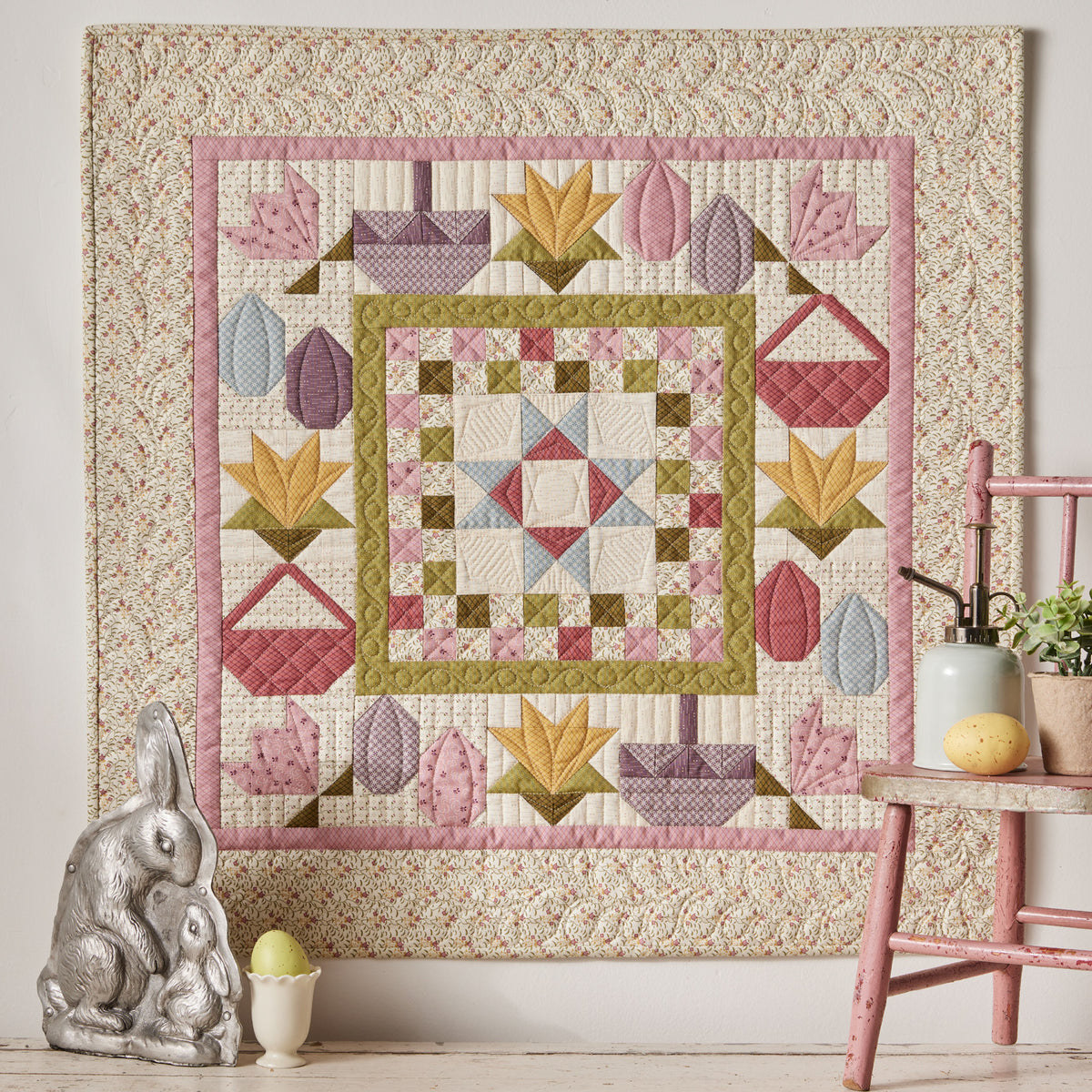 Spring Basket Quilt – Buttermilk Basin