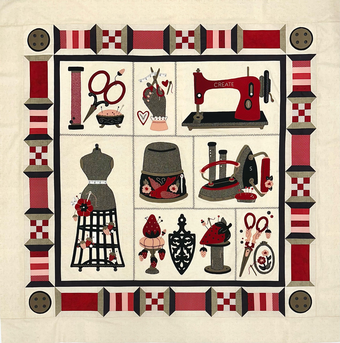 Sewing the Good Life | Block of the Month – Buttermilk Basin