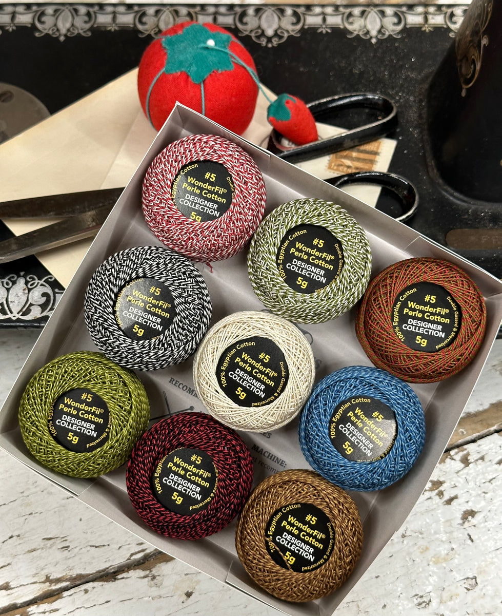 Buttermilk Basin Twisted Stitches Thread Box