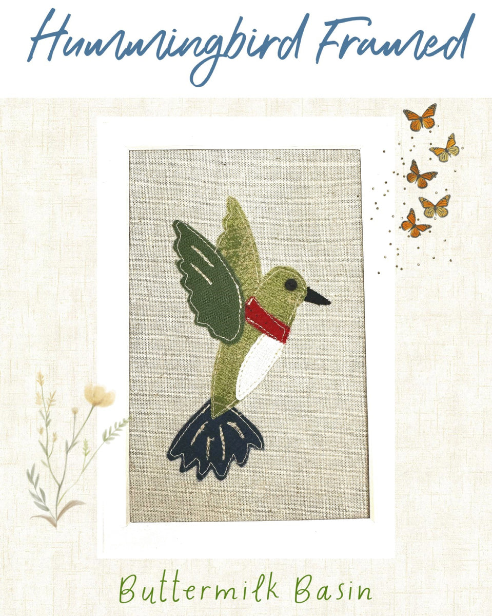 Hummingbird Framed – Buttermilk Basin