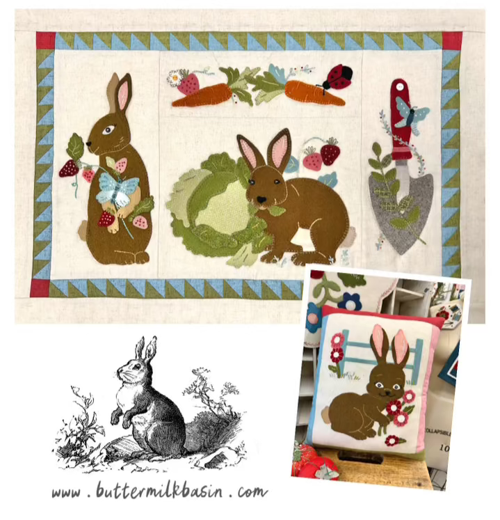 Bunny Patch Quilt – Buttermilk Basin