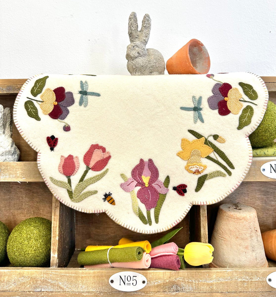 Blooming Flowers Mat – Buttermilk Basin