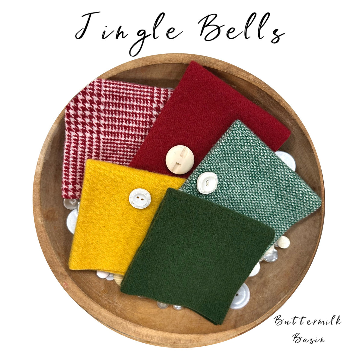 Jingle Bells - Wool Bundle – Buttermilk Basin