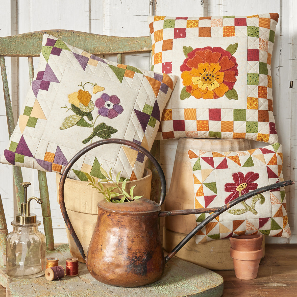 Marigold Patch Pillows * Set of 3 – Buttermilk Basin