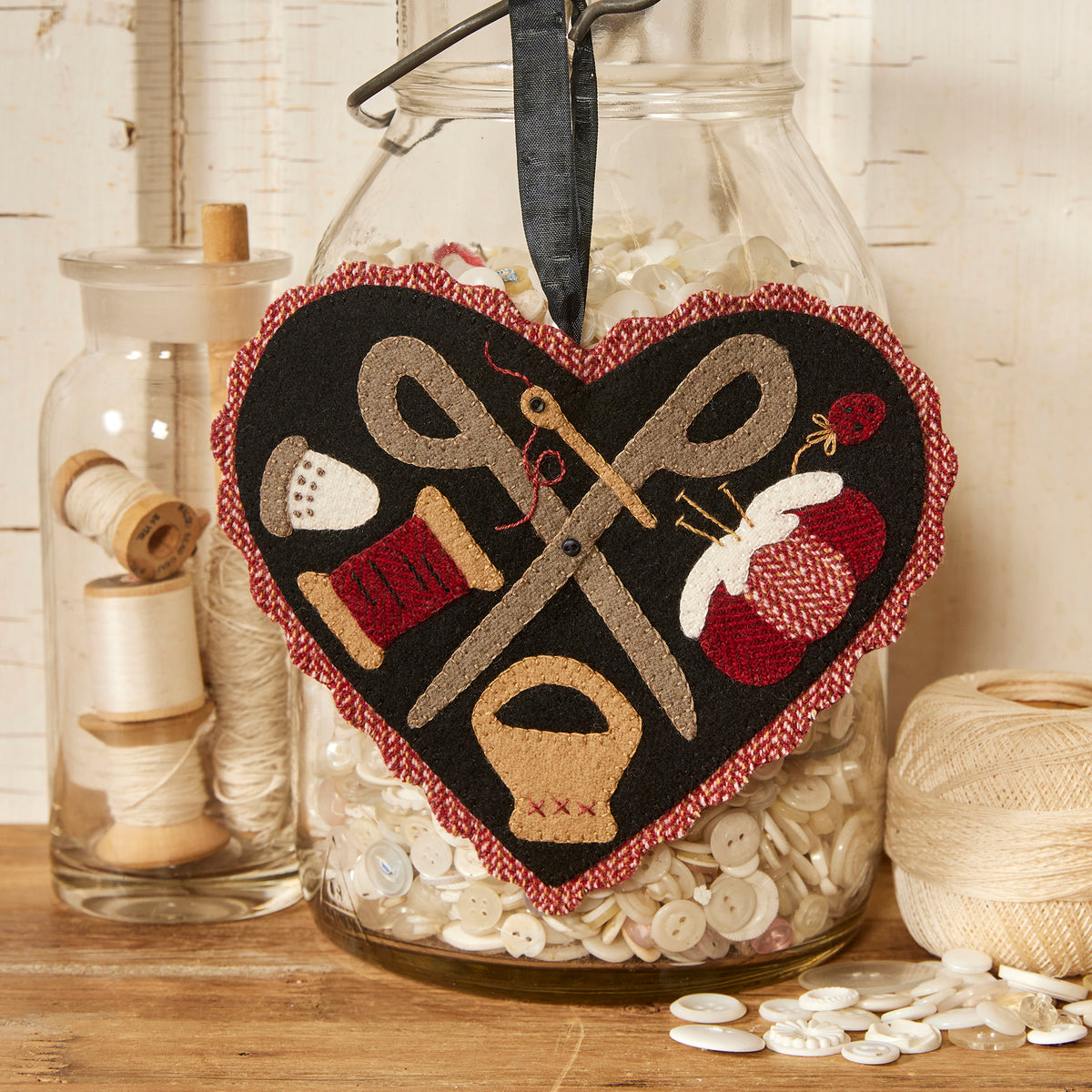 Sewing Heart – Buttermilk Basin