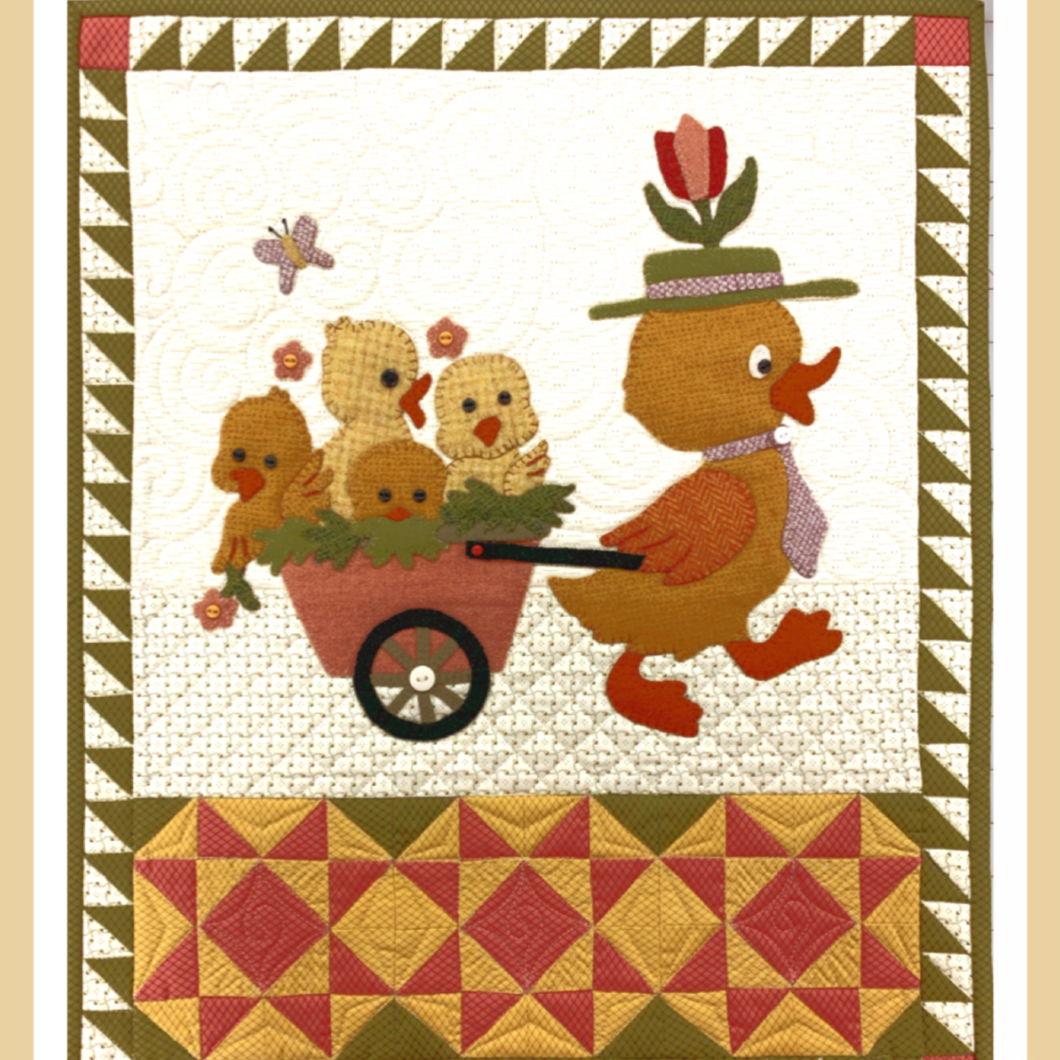 Vintage Wool & Cotton Spring Quilt – Buttermilk Basin