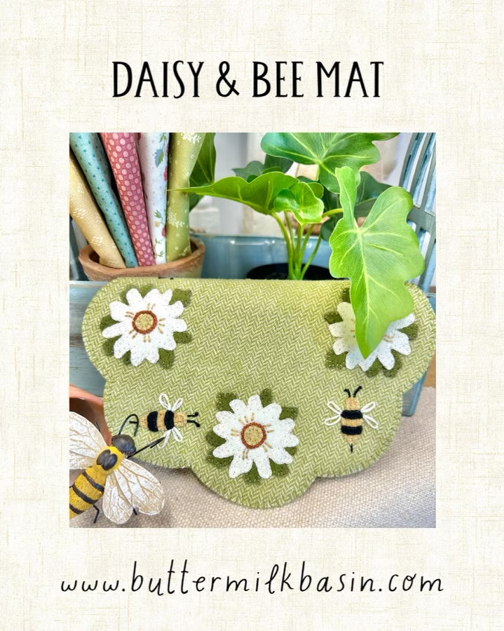 Daisy & Bee Mat – Buttermilk Basin