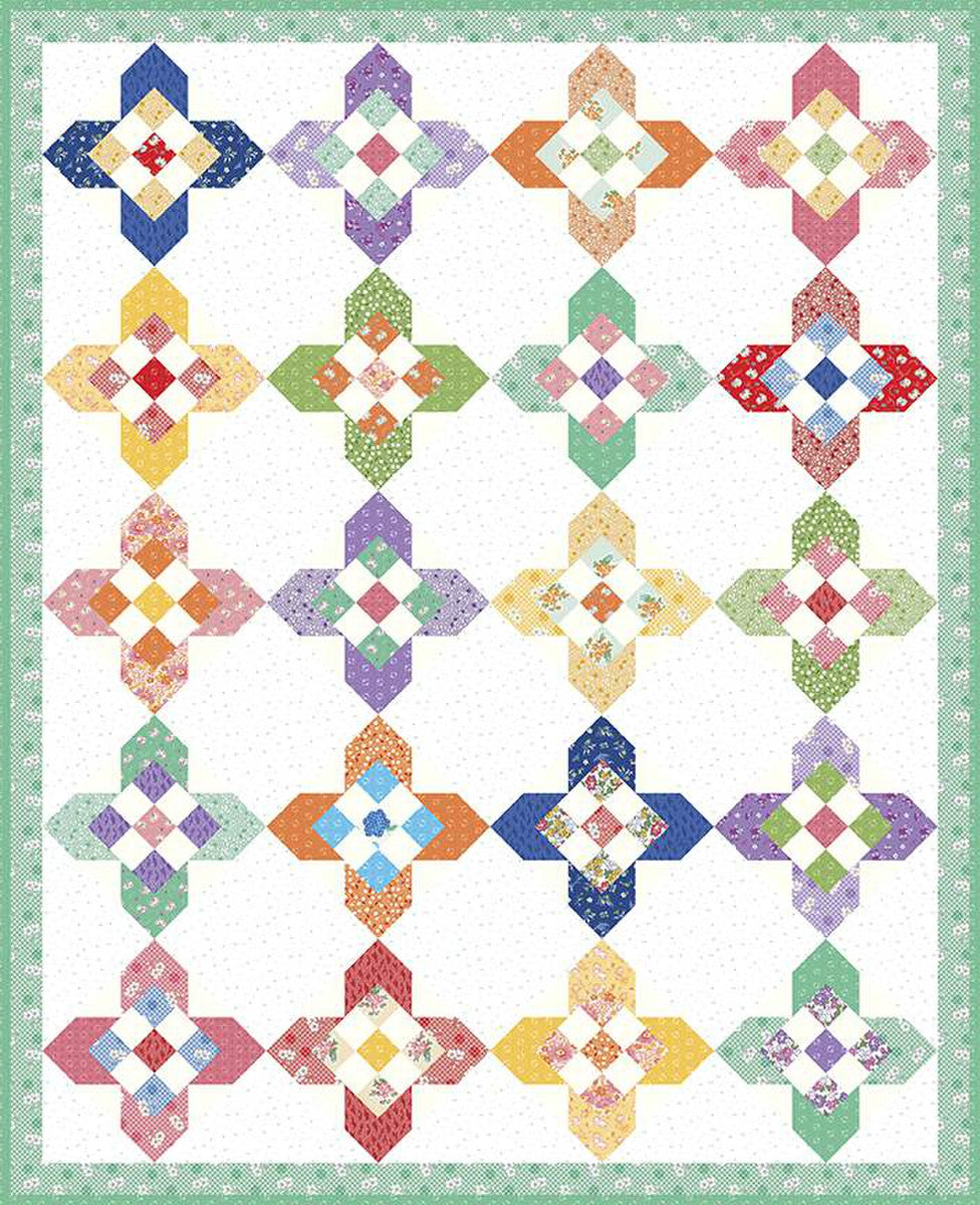 Basin Feedsacks | Hidden Nine Patch Quilt Pattern – Buttermilk Basin