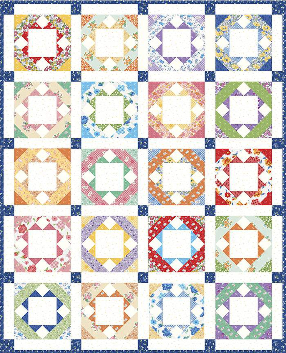 Basin Feedsacks | Linda's Friendship Quilt Pattern – Buttermilk Basin