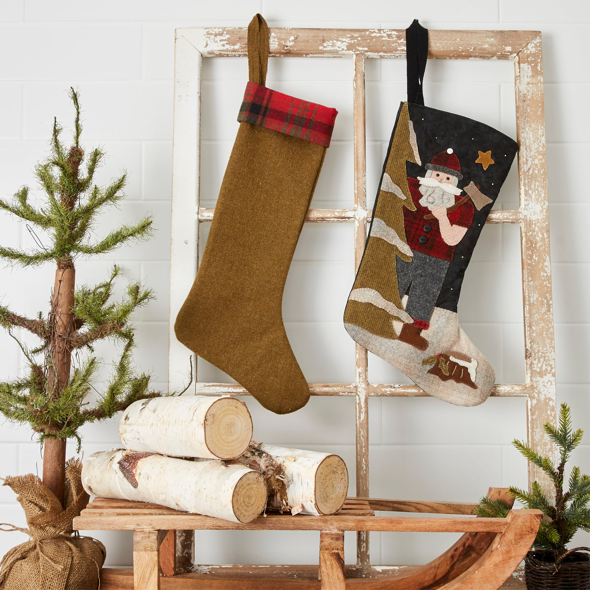 Lumberjack Stockings – Buttermilk Basin
